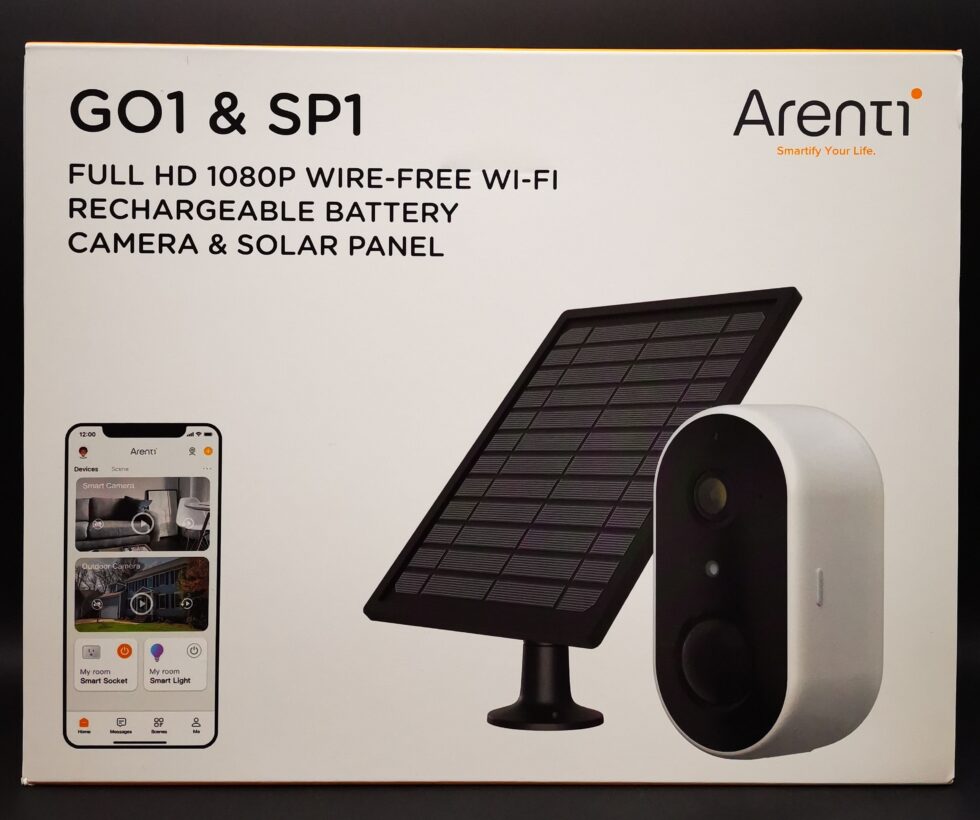 Arenti Go1 & SP1 Wire-free Outdoor Camera with Solar panel – Eyeguard
